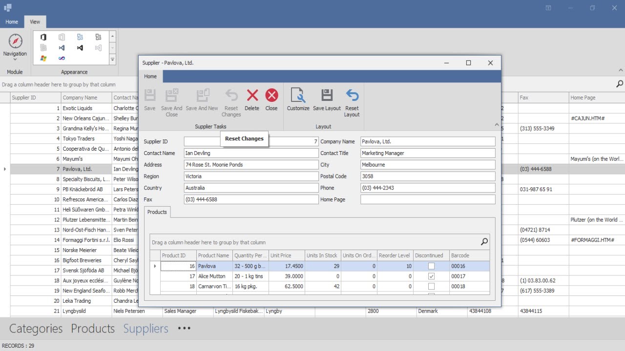 Devexpress Tutorial Getting Started With Model View View Model Mvvm