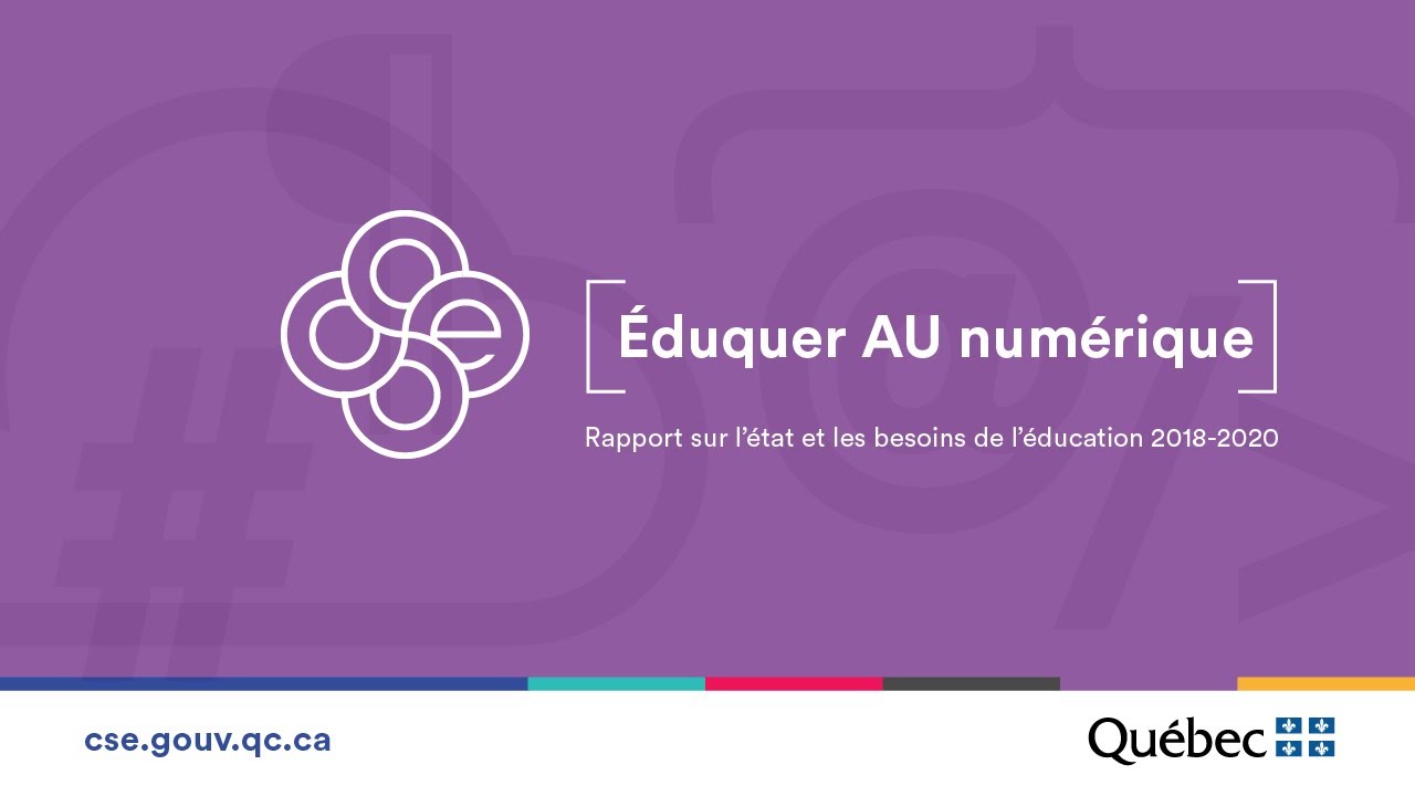 Teaser éduquer Au Numérique Youtube