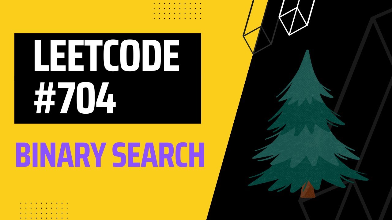Leetcode 704 Binary Search In Java Youtube