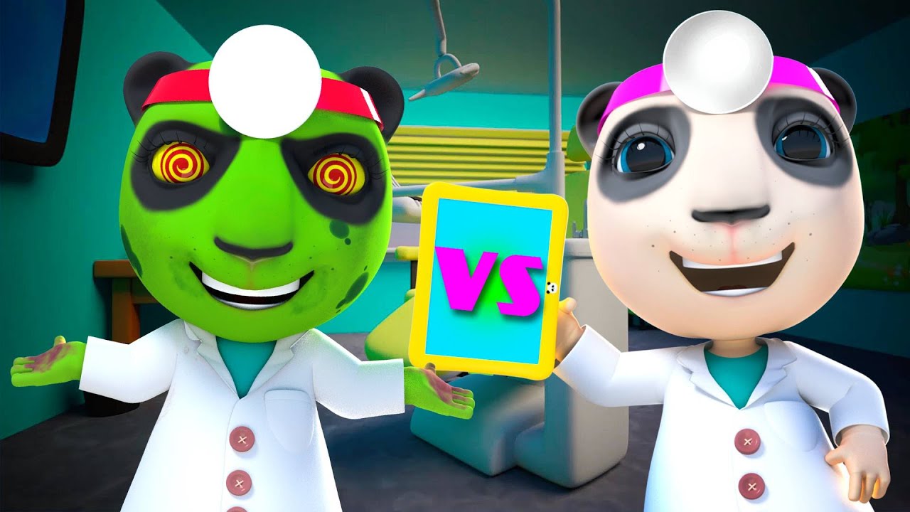 Good Vs Angry Doctor Cartoon For Kids Dolly And Friends Youtube
