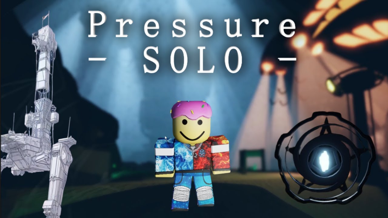 Completing Roblox Pressure Updated Full Game Solo Youtube