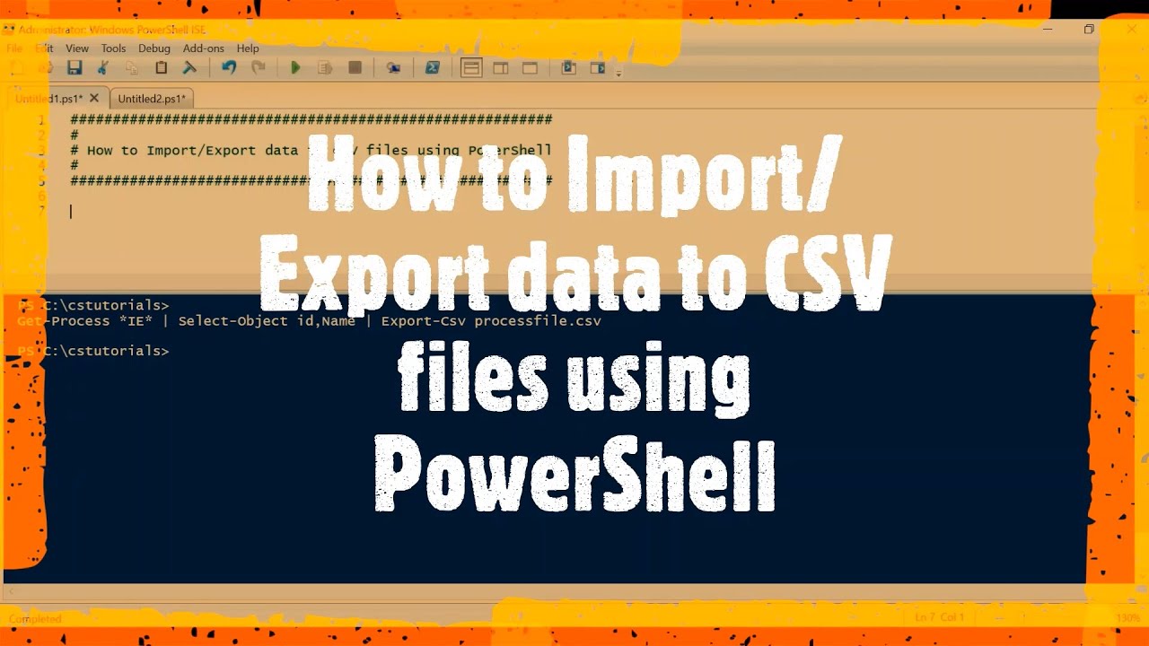 Import Csv To Array A Powershell Tutorial