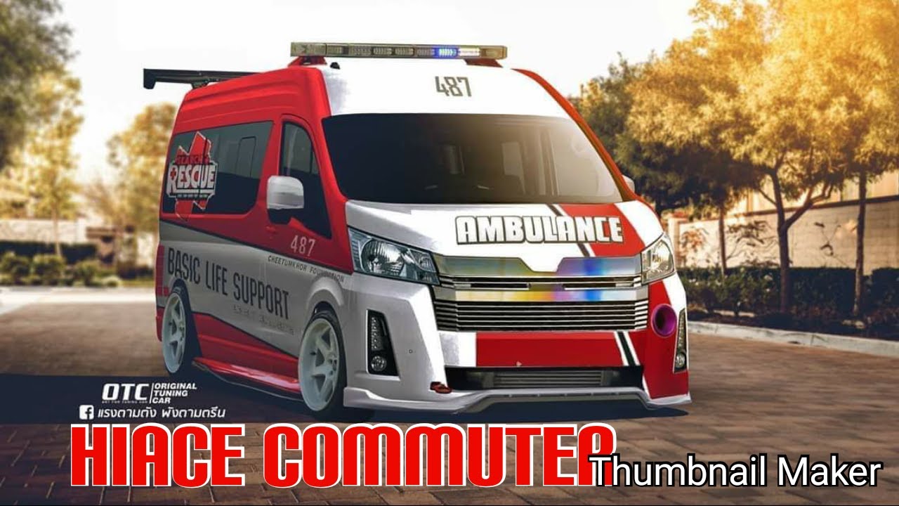 2019 Toyota Hiace Commuter Digital Modified Youtube