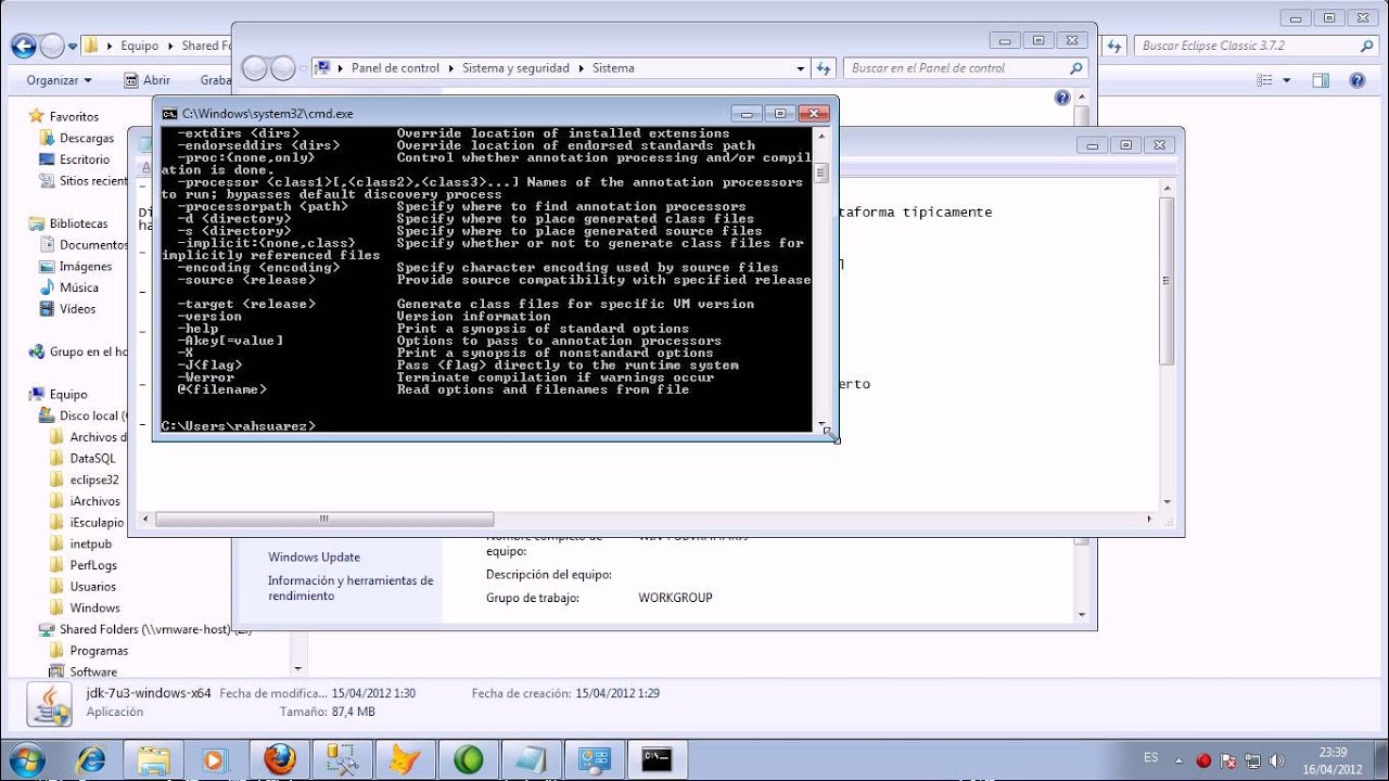 Tutorial Instalar Jdk Eclipse Youtube