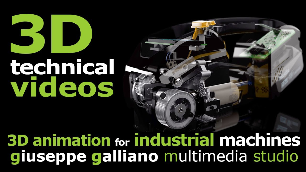 3d Animated Videos For Industrial Machinery Technical Videos And 3d