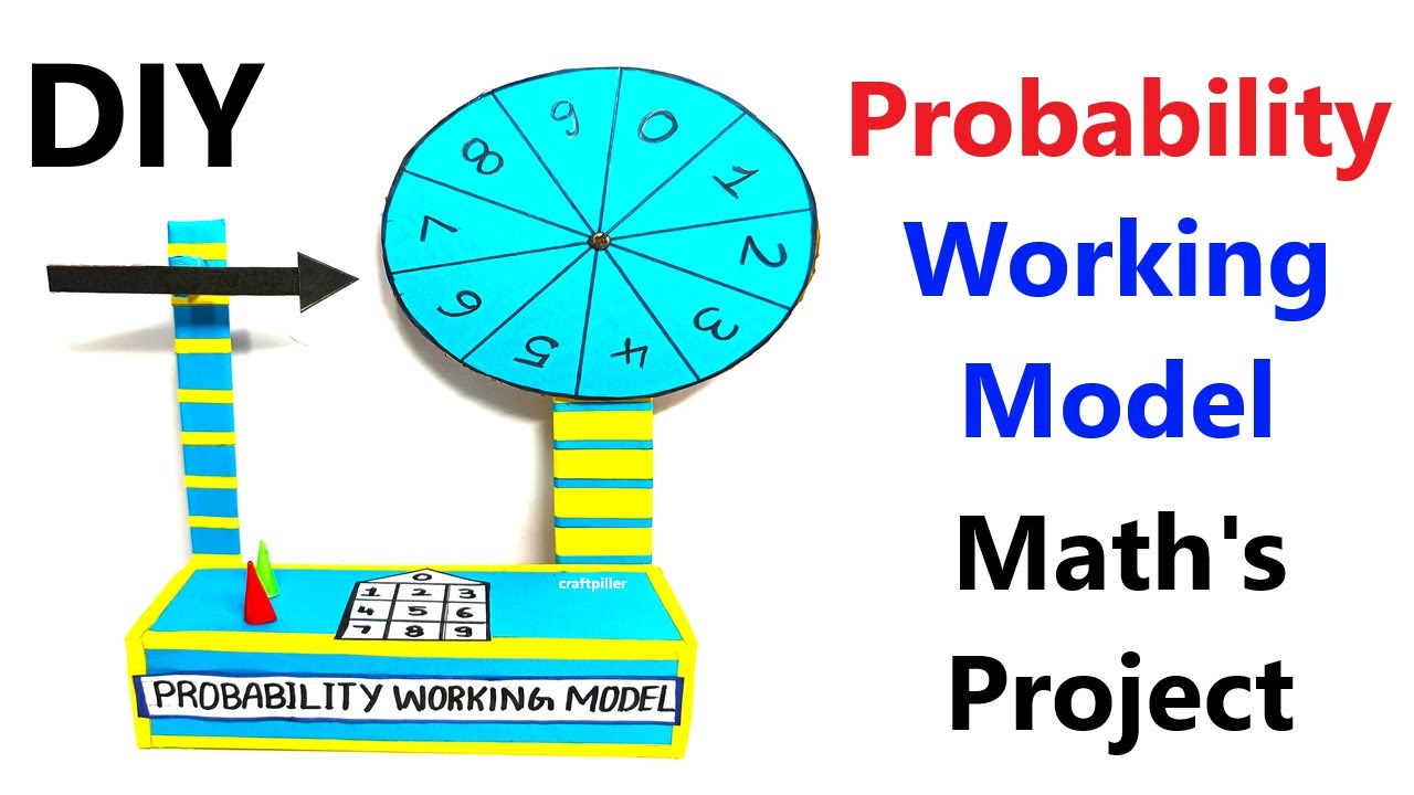 Probability Working Model Maths Project Diy Craftpiller Youtube