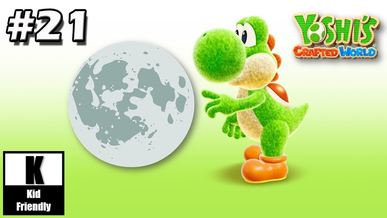 Yoshi To The Moon Yoshi S Crafted World 21 Youtube