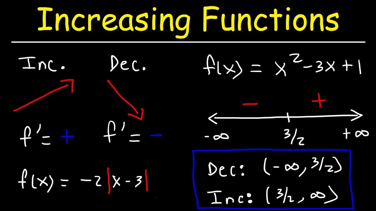 Increase And Decrease