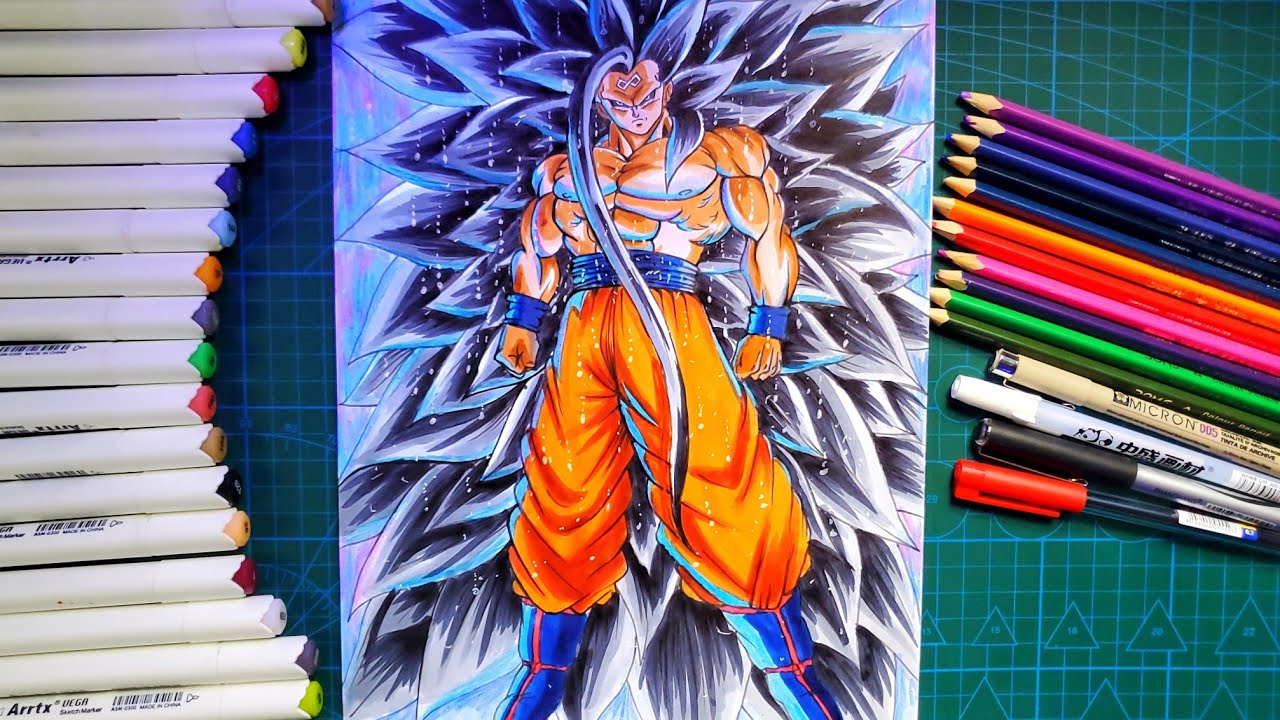How To Draw Goku Goku Super Saiyan Full Body Step By Vrogue Co
