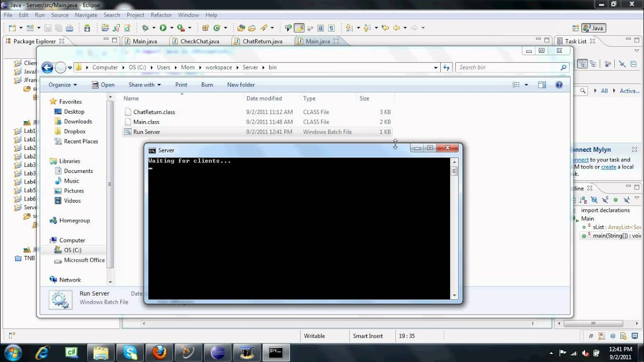 Java Chat Room Made From Scratch Youtube