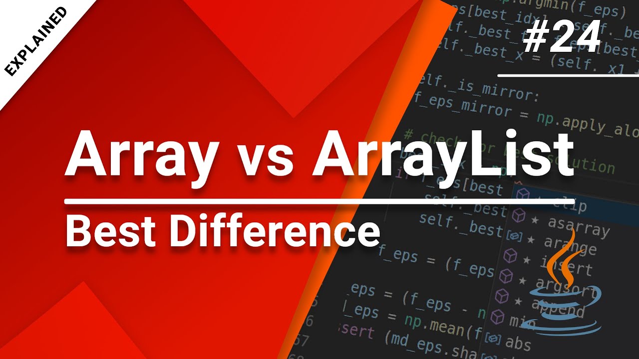 Difference Between Array And Arraylist In Java Core Array Vs