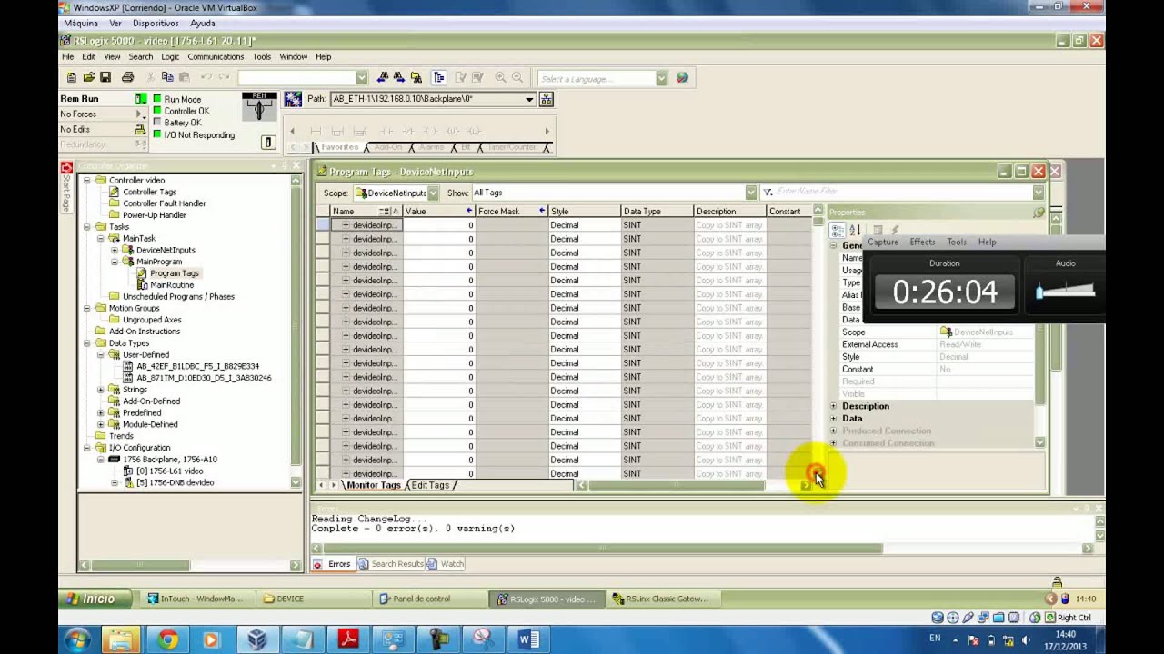 Tutorial Devicenet Youtube