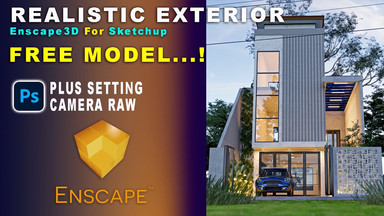 Enscape Tutorial Realistic Exterior Youtube