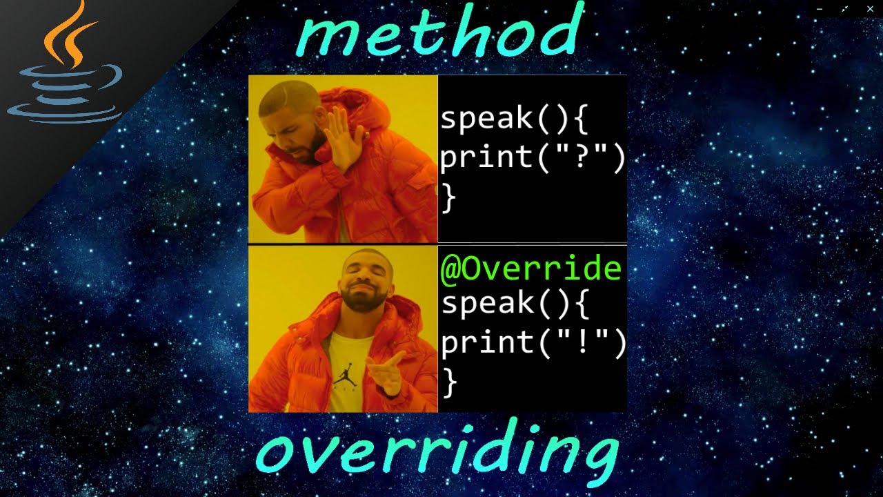 Java Method Overriding ёящетантщвя п Youtube