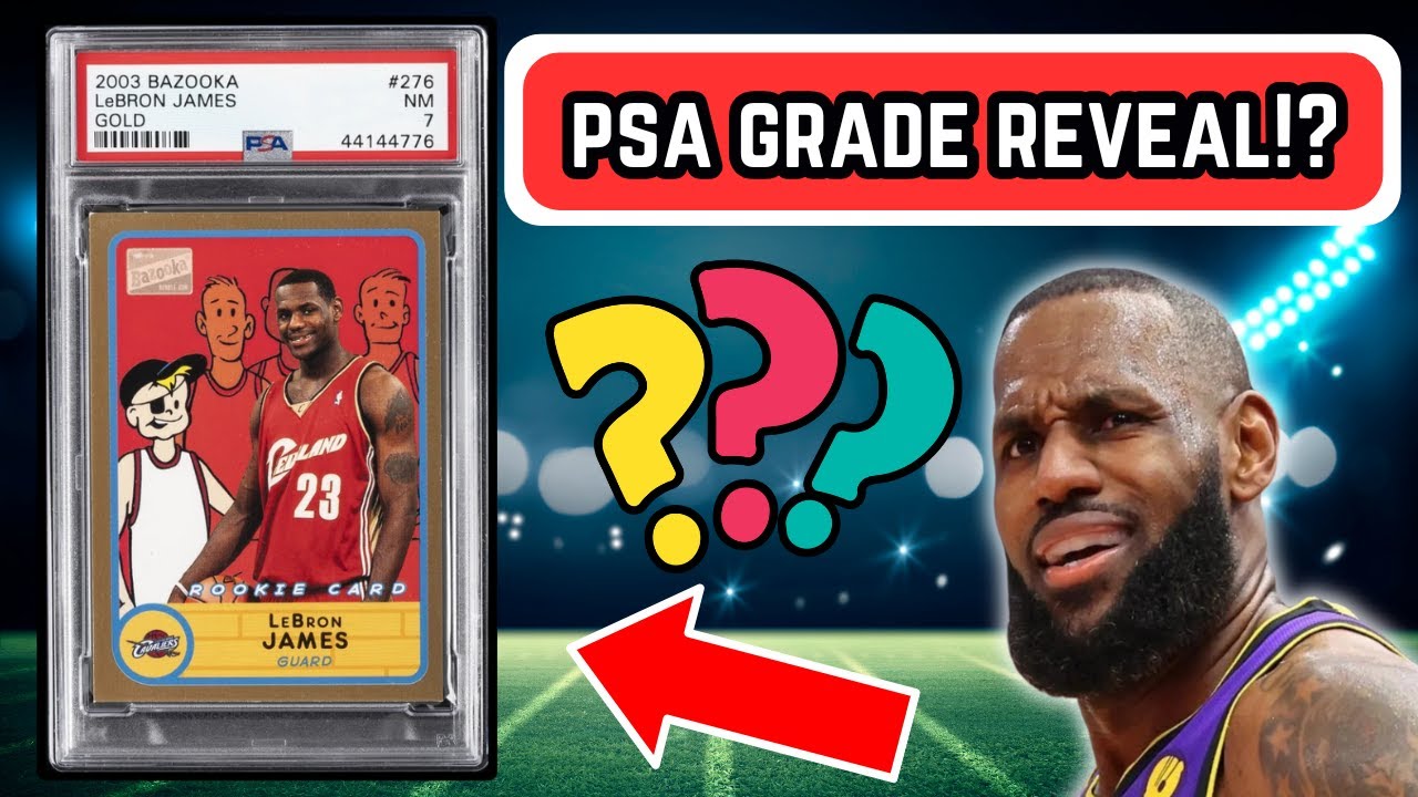 The Most Bizarre Psa Grading Reveal Youtube