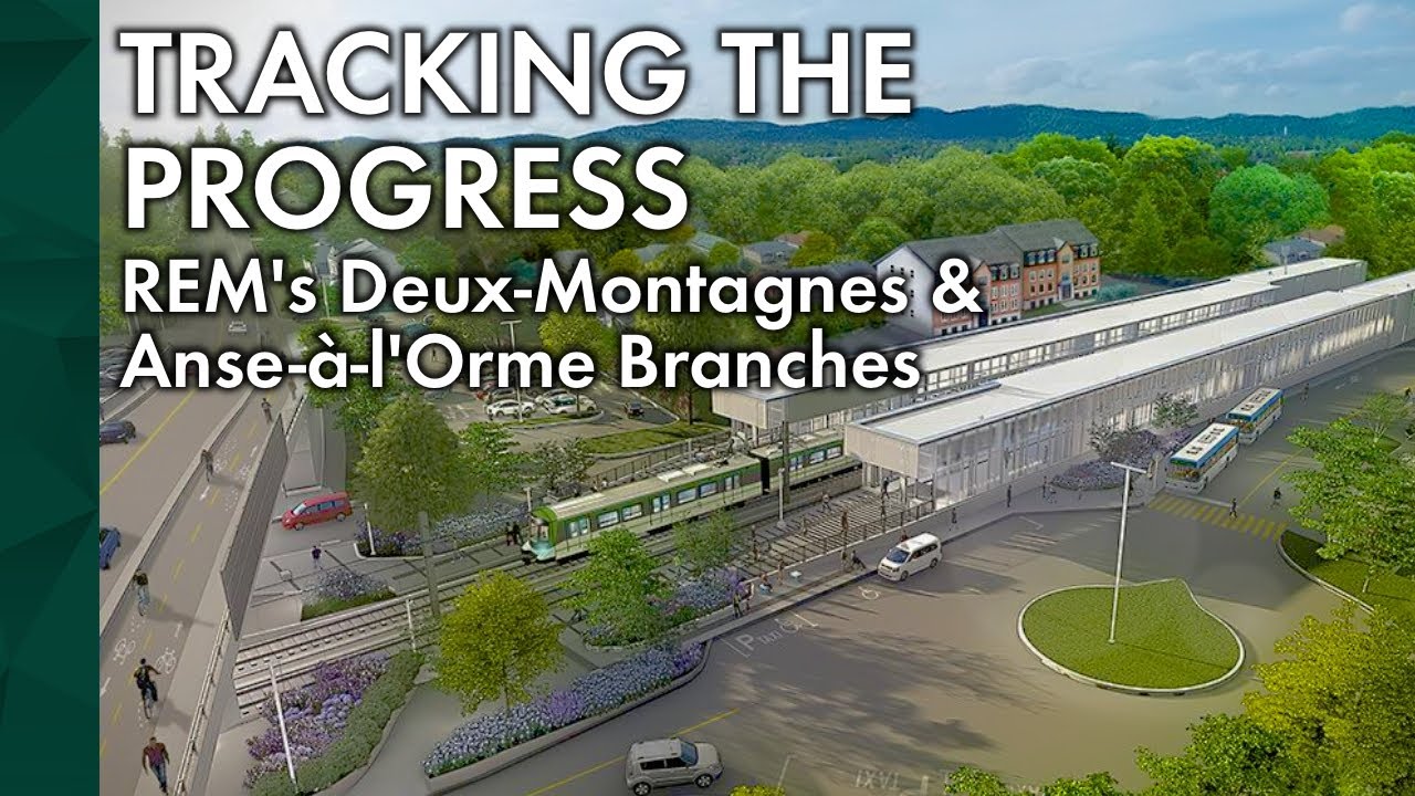 Montreal Rem Construction Update April 2025 Deux Montagnes Anse à