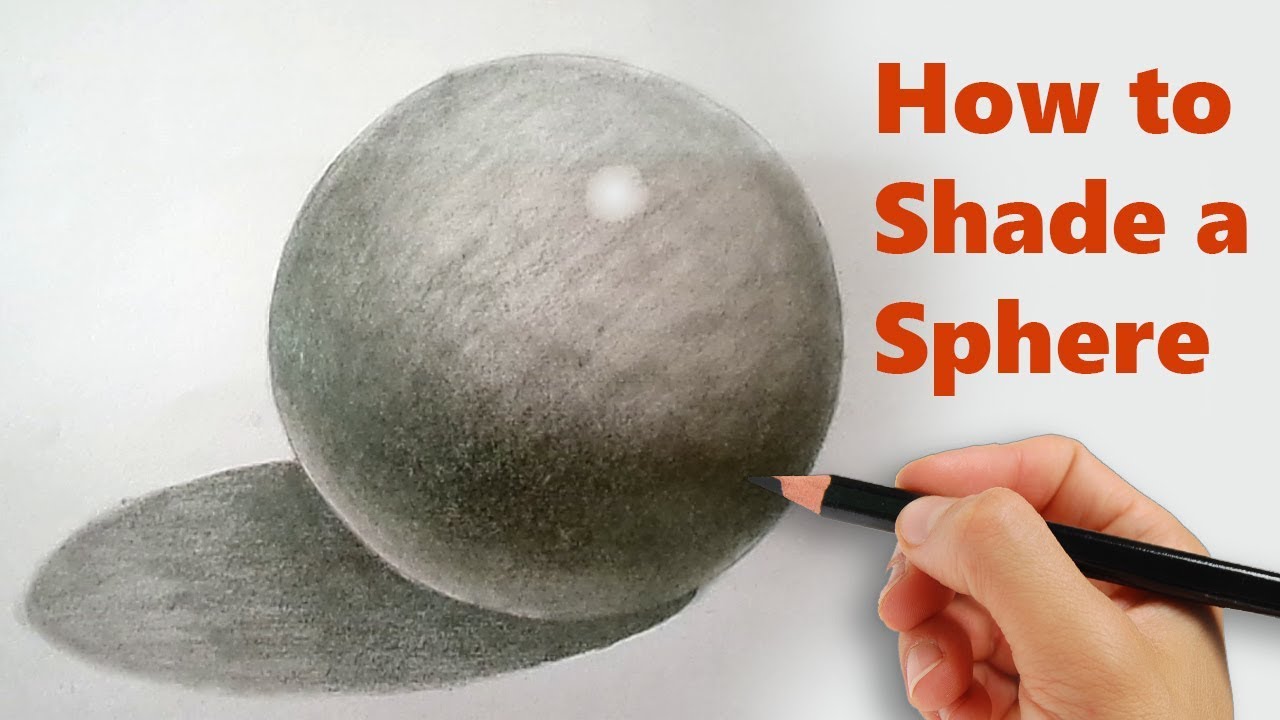 Sphere Drawing Shading How To Draw A Sphere In 3d Artlooklearn