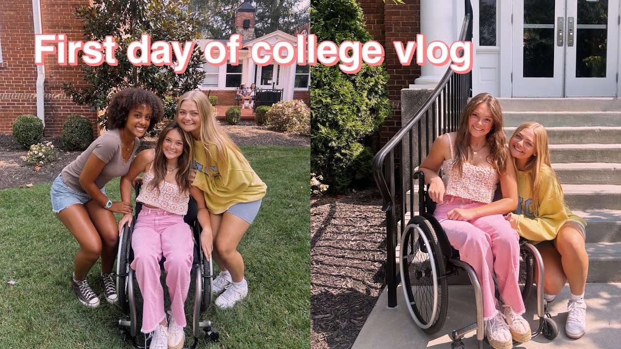 First Day Of College Vlog Youtube