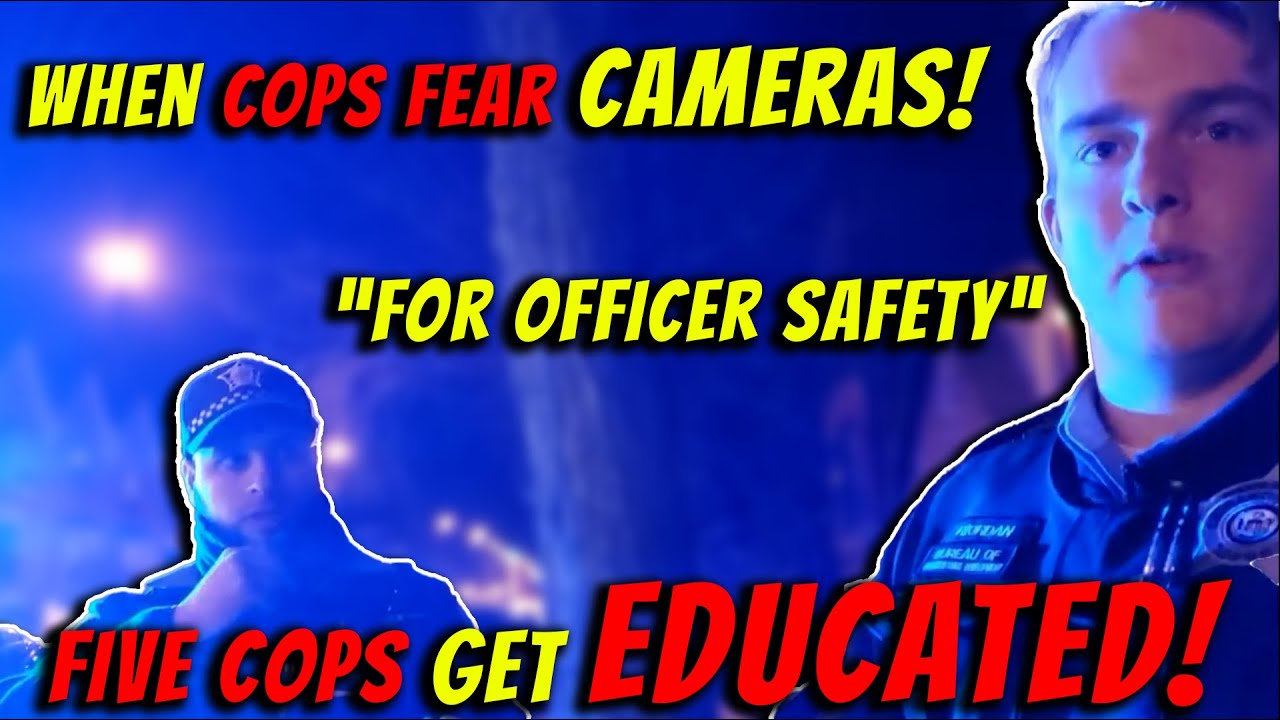 When Cops Fear A Camera Youtube