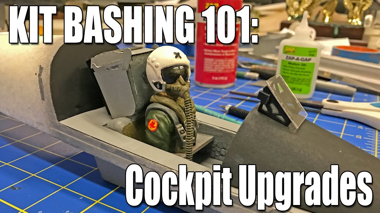 Foam Kit Bashing 101 Ep3 How To Paint A Pilot Bust And Add Simple