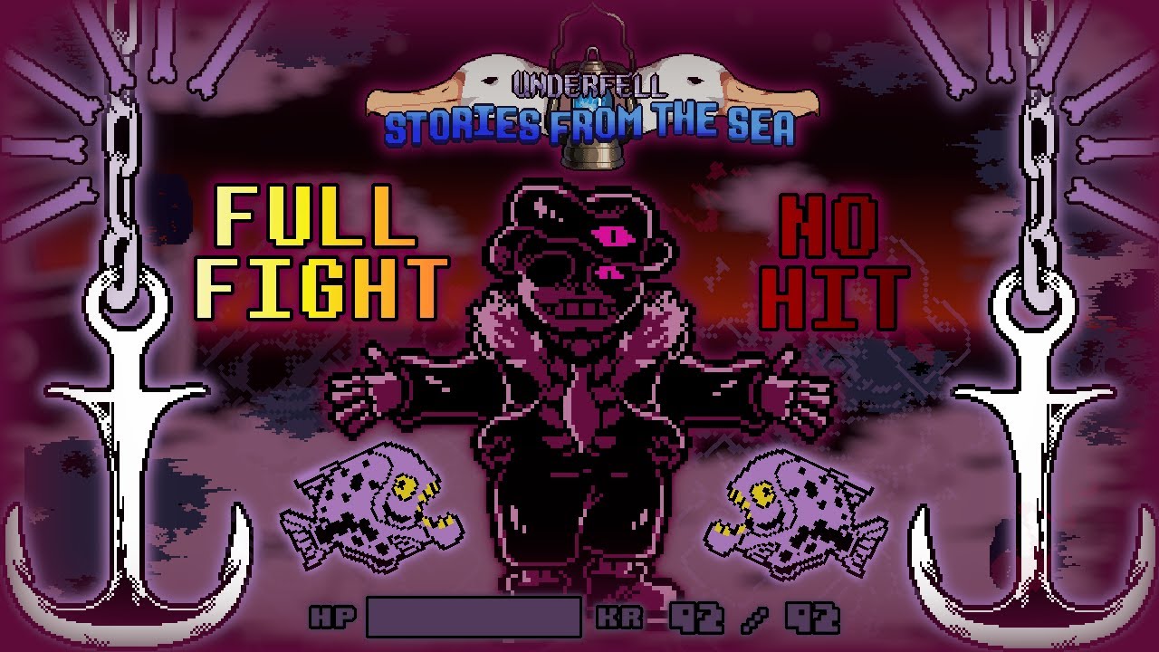 No Hit Underfell Stories From The Sea Full Sans Fight By Benlabno