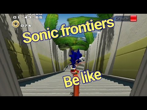 Sonic Frontiers Rail Physics Be Like Youtube