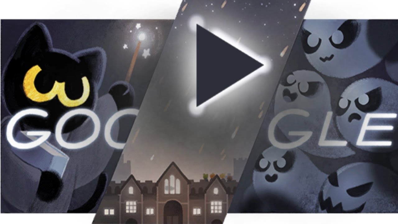 Google Doodle Halloween Game 2016 Happy Halloween Youtube
