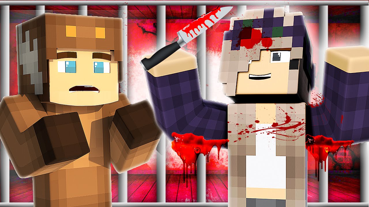 Minecraft Prison Psycho Killer Minecraft Roleplay Day 13 Youtube