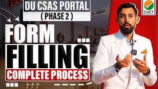 Delhi University 2024 Du Csas Portal Phase 2 Preference List Complete ...