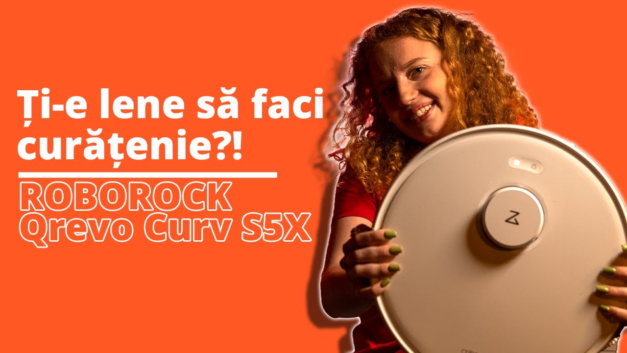 Cel Mai De щtept Aspirator Robot ёяза Roborock Qrevo Curv 5a1 Review Youtube