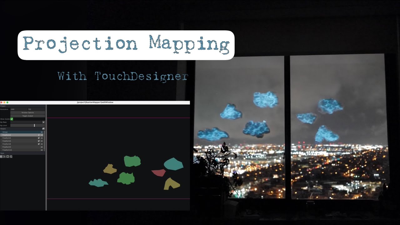 Touchdesigner Tutorial Projection Mapping With Kantan Mapper Youtube