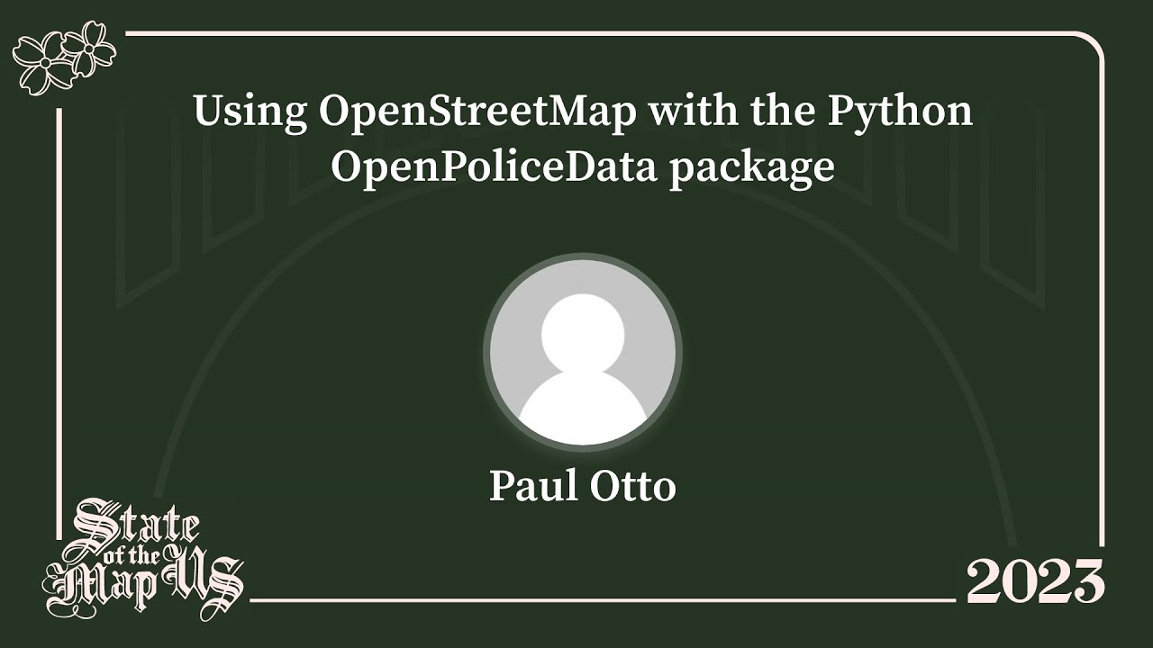 Using Openstreetmap With The Python Openpolicedata Package Paul Otto