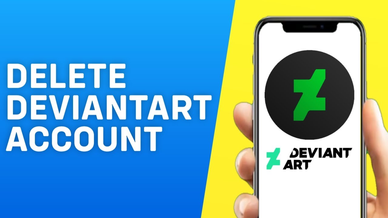 How To Delete Deviantart Account Permanently On Mobile Phone Youtube