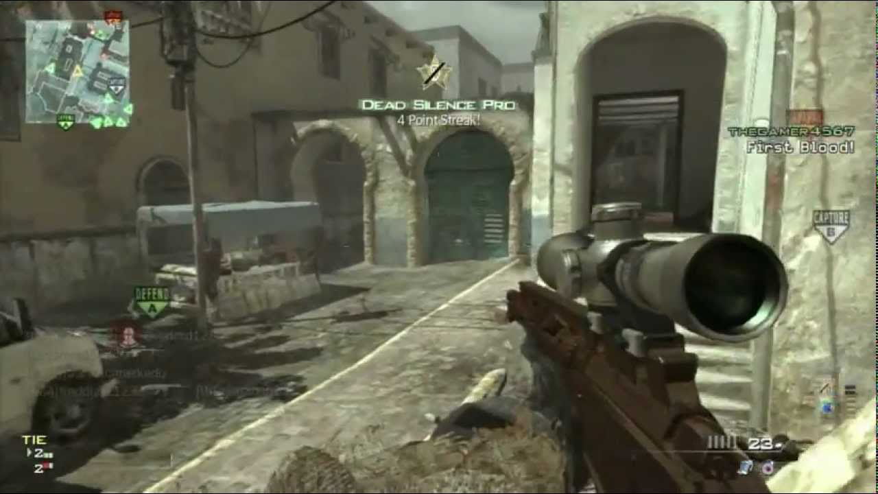 Mw3 Quick Scope Montage W Quad Feeds Youtube
