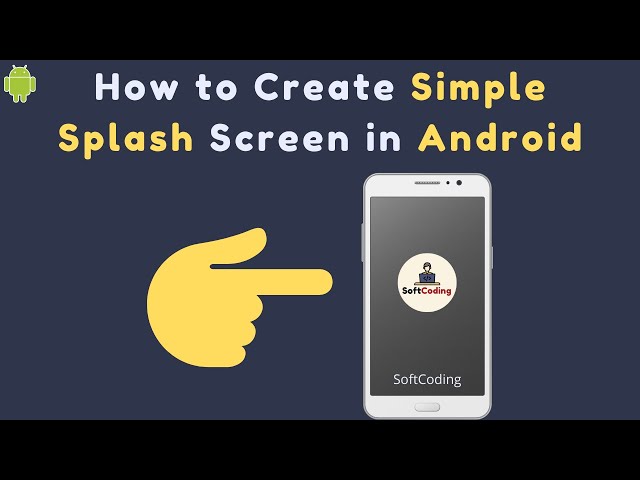 How To Make Splash Screen In Android Studio Infoupdate Org