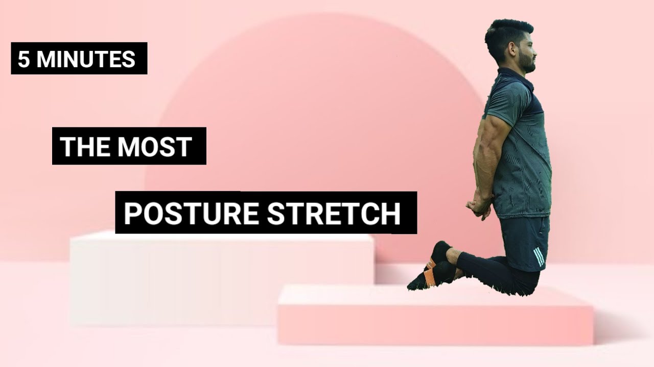 Fix Your Posture And Reduce Backpain 5 Minutes Daily Stretch Routine