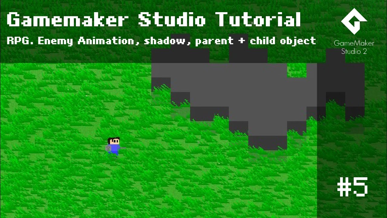 Tutorial 5 Rpg Enemy Animation Shadow Parent Child Object