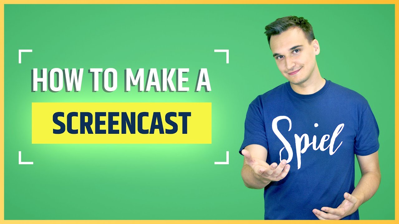 How To Create A Screencast Video 4 Easy Steps Youtube