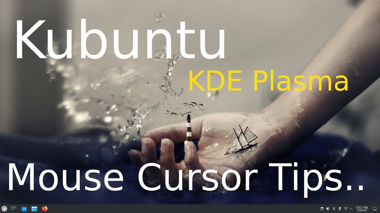 Kubuntu Kde Plasma Mouse Cursor Install Tips Youtube