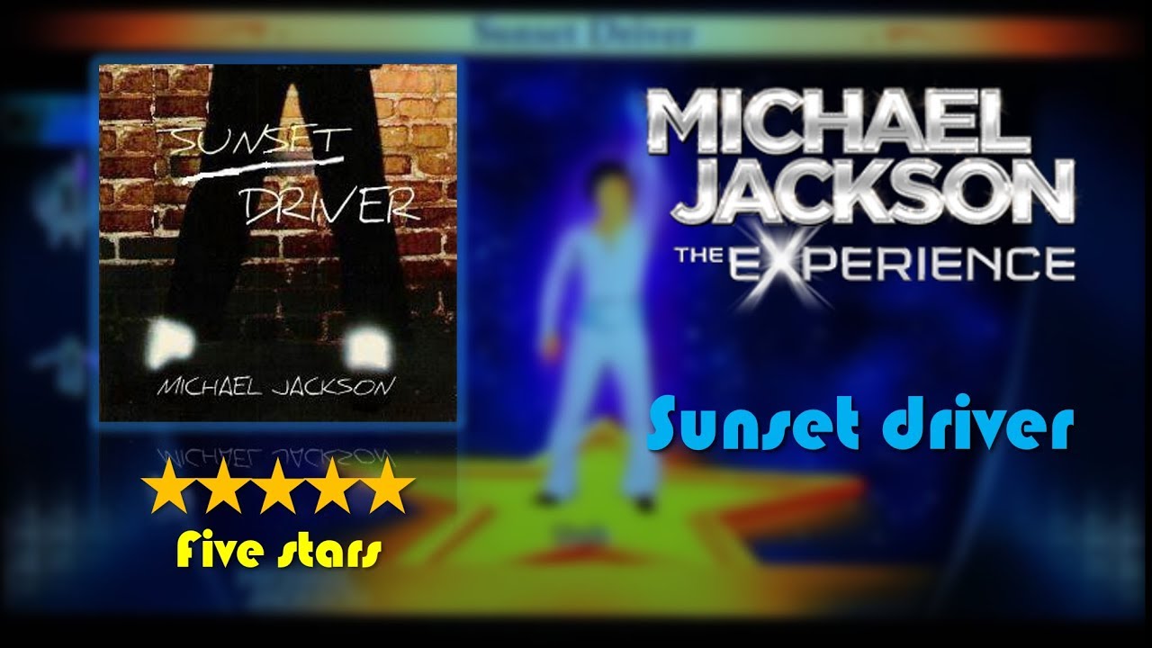 Michael Jackson The Experience Sunset Driver Five Stars Youtube