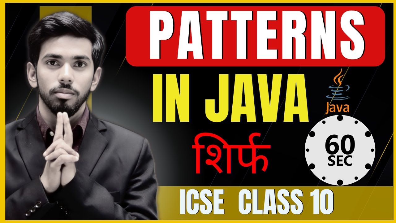 Pattern In Java How To Solve Pattern Programs Important Pattern