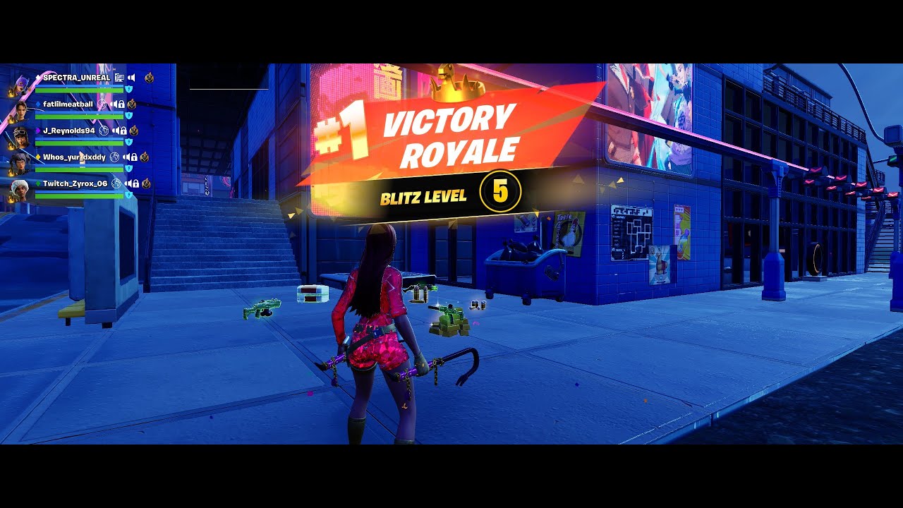Fortnite Blitz Royale Six Stack Zero Build Victory Royale 19 Kills Date