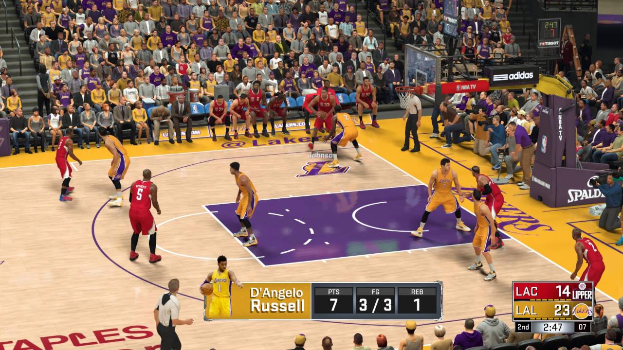 Nba 2k17 Pc Gameplay 1080p 60fps Youtube