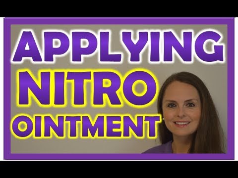 Nitropaste Ointment Application Nitroglycerin Nitro Bid Medication