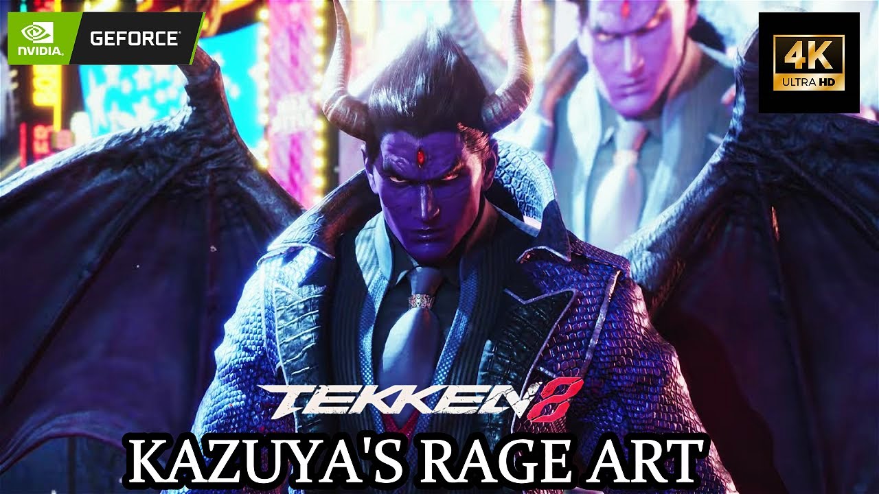 Tekken 8 Kazuya S Rage Art 4k 60 Fps Pc Gameplay Tekken8 Bandinamco