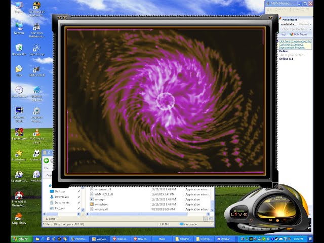 Windows Xp Media Player Visualizations