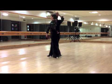 Social Foxtrot Beginners Routine Youtube