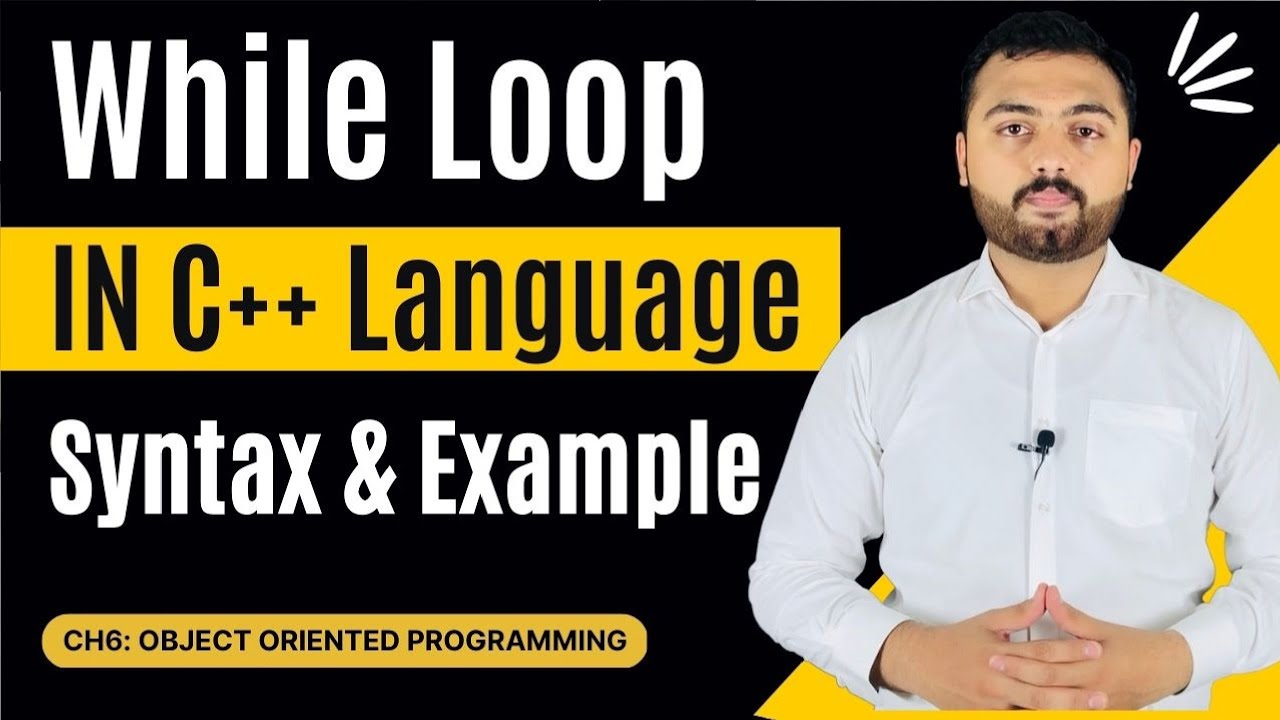 While Loop Syntax Program Example In Urdu Hindi Youtube