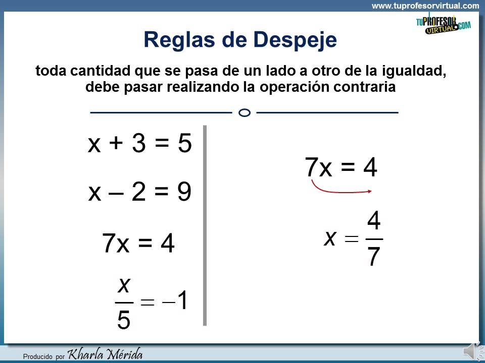 Como Despejar X De Los Dos Lados At Billie Aguirre Blog