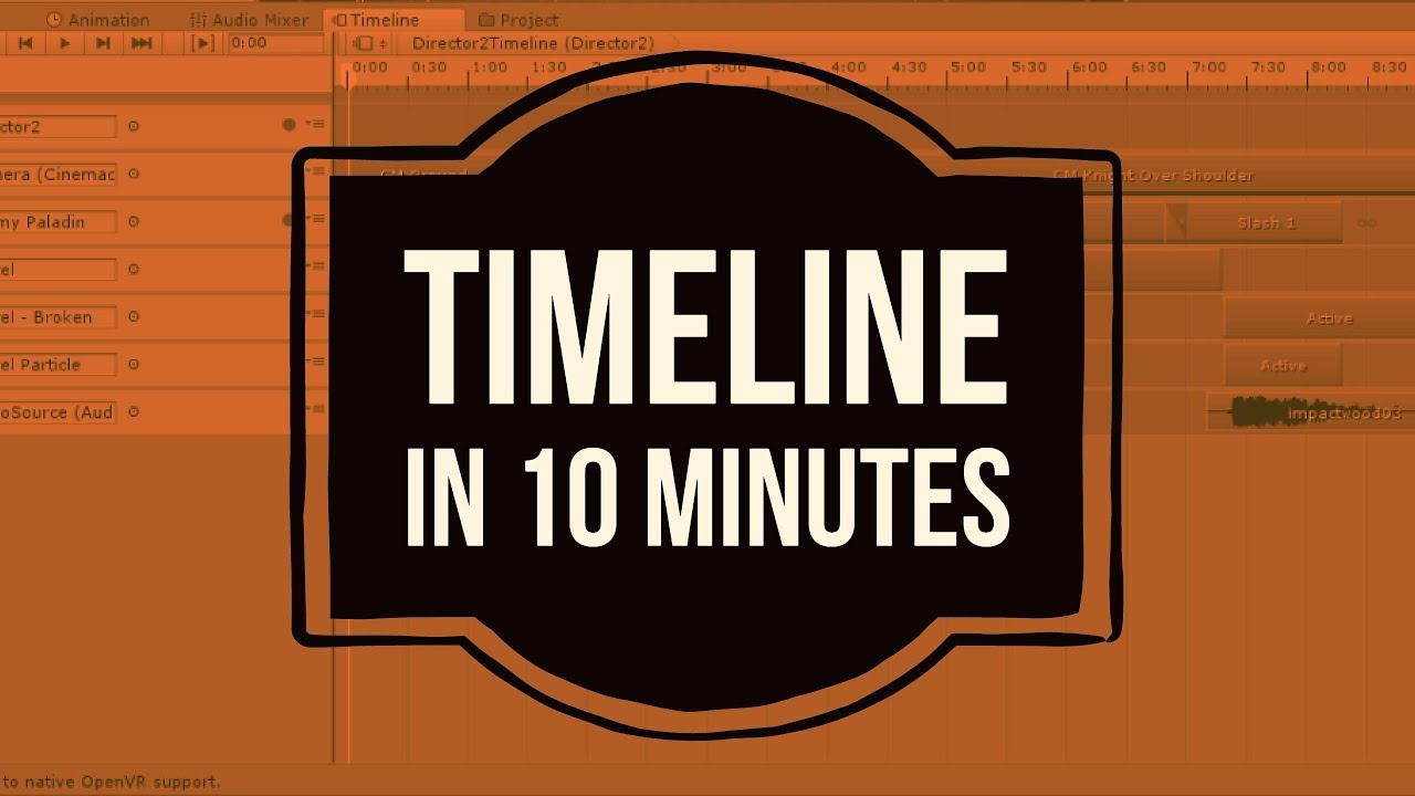 The Unity Library Timeline